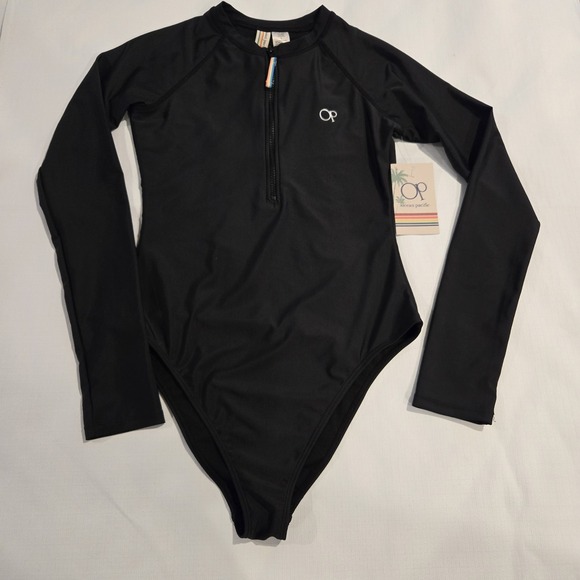 Swim | Op Ocean Pacific Womens One Piece Swimsuits Long Sleeve Surfing ...